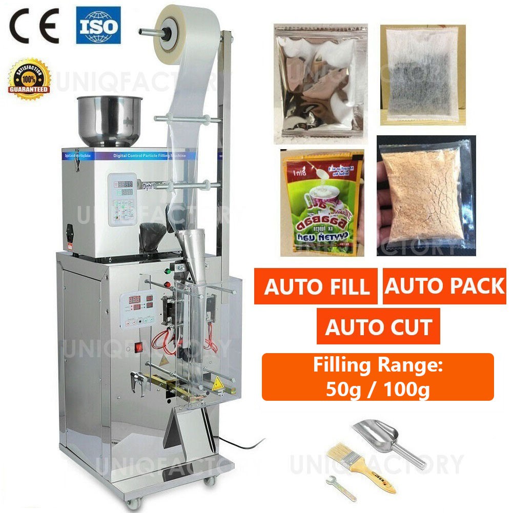 Automatic Powder Filling Machine Coffee Teh Uncang Mesin Sachet Grain ...