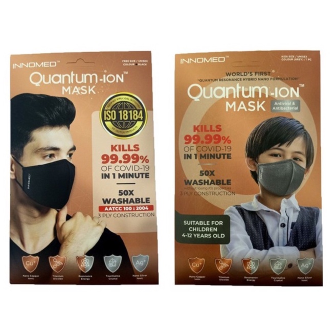 Innomed Quantum-Ion Mask (Adult/Kids) (1Pcs) | Shopee Malaysia
