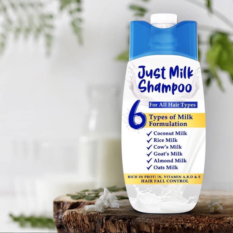 Just Milk Hair Shampoo 350ml | Shopee Malaysia