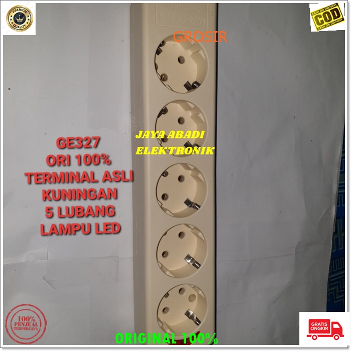 ORIGINAL TERMINAL 5 HOLES LED LIGHT SOCKET ELECTRICAL PLUG SOCKET CRAB ...