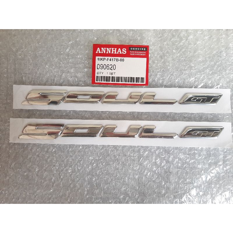 Mio soul gt croom 3D 65k emblem logo, left and right pair | Shopee Malaysia