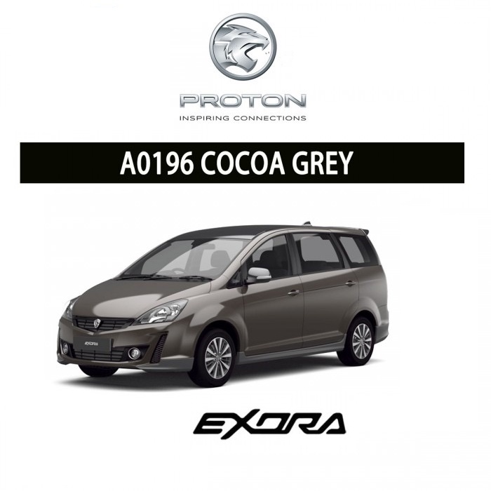 PROTON A0196 COCOA GREY 2K CAR PAINT / CAT KERETA 2K | Shopee Malaysia