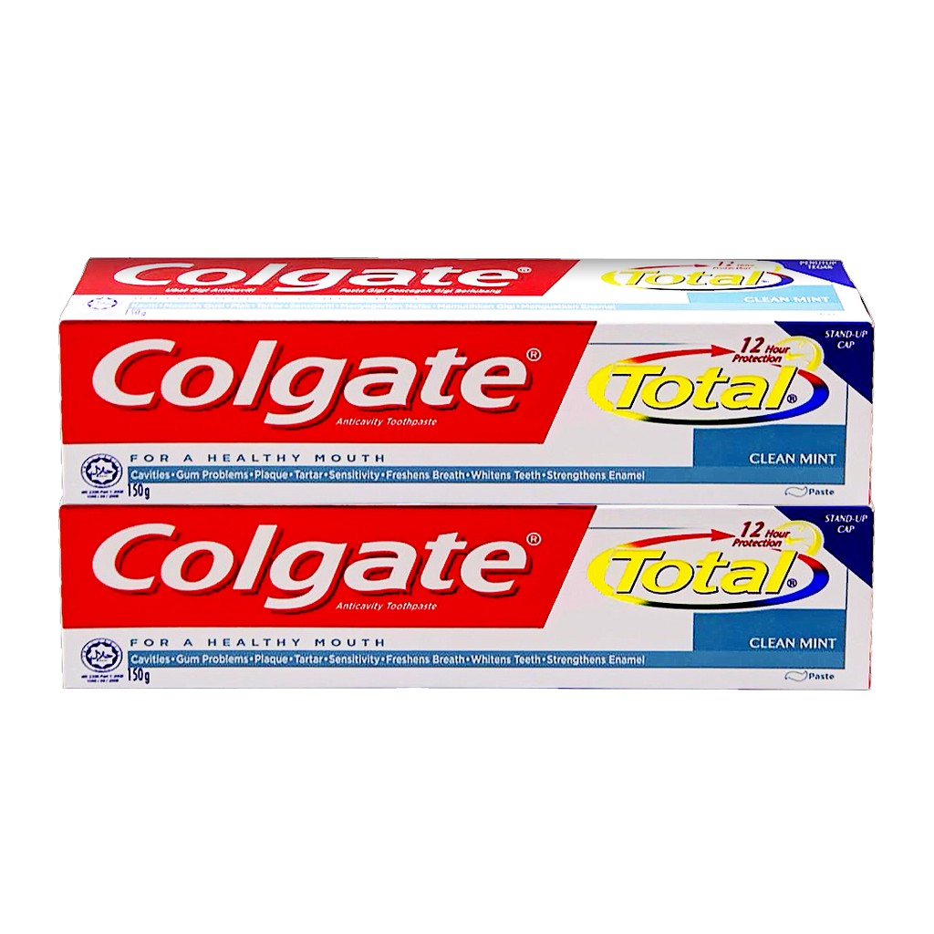 Colgate Total Professional Clean Mint Toothpaste (150g x 2's) | Shopee ...