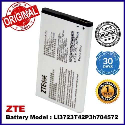 Original Battery ZTE MF90 4G LTE Mobile WiFi Battery Li3723T42P3h704572 ...