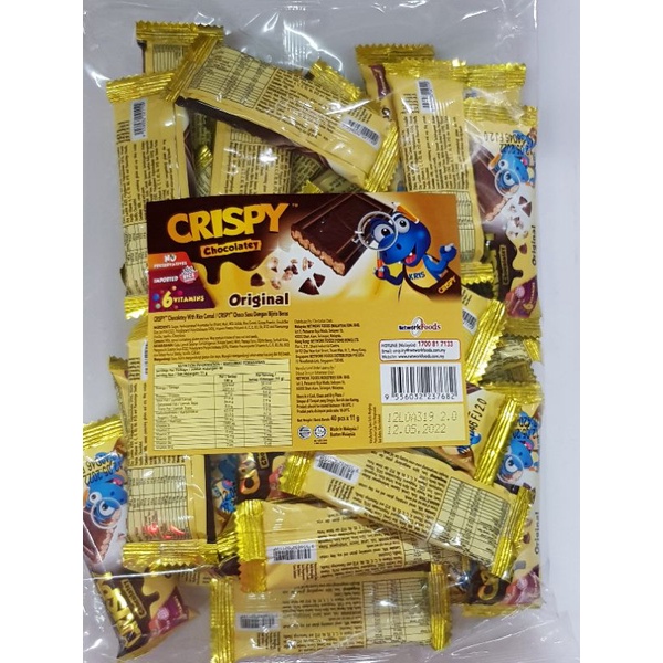 Chococrispy Crispy Chocolatey - Original Flavor 11g | Shopee Malaysia