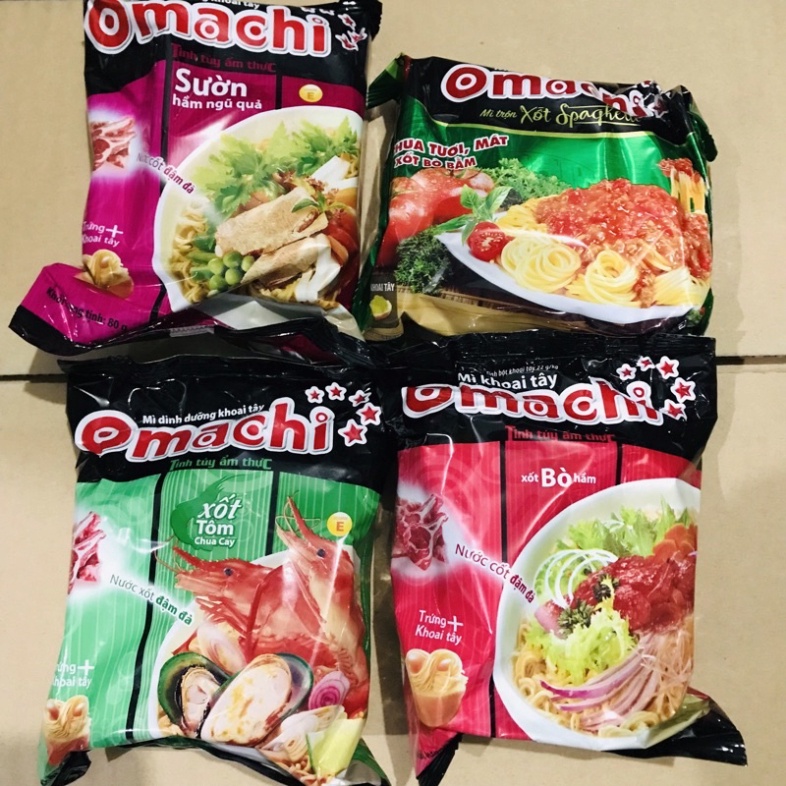 1 Pack of Omachi Beef Rib Noodles, 80g pack of all flavors | Shopee ...