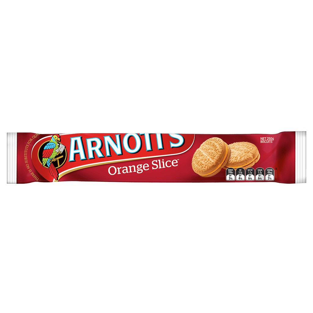 BISCUITS Arnott's Orange Slice Biscuits 250g | Shopee Malaysia