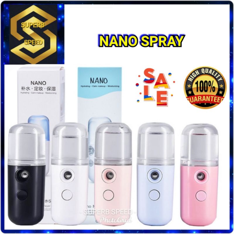 PORTABLE SANITIZER SPRAY MACHINE NANO SPRAY GUN ANTI VIRUS DISINFECTANT ...