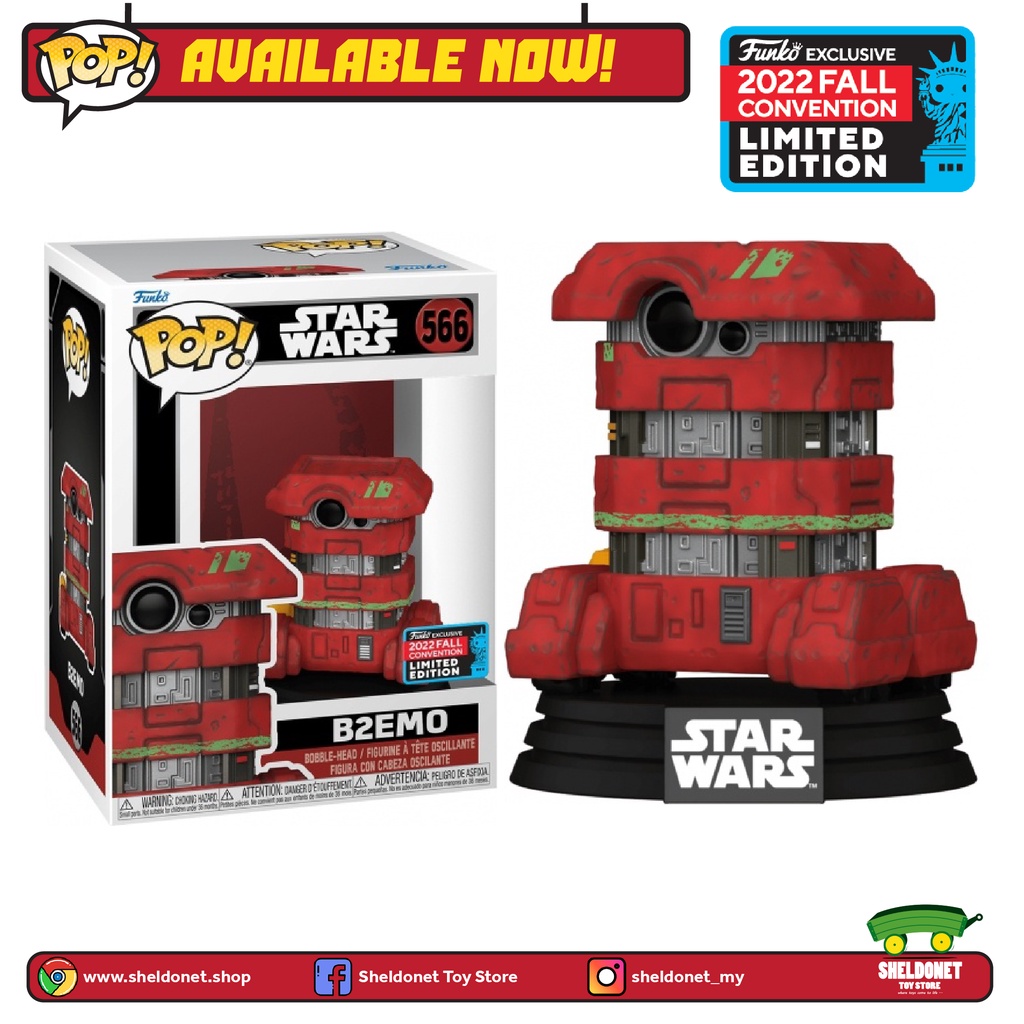 Funko Pop! Star Wars: B2EMO [Fall Convention Exclusive 2022] | Shopee ...