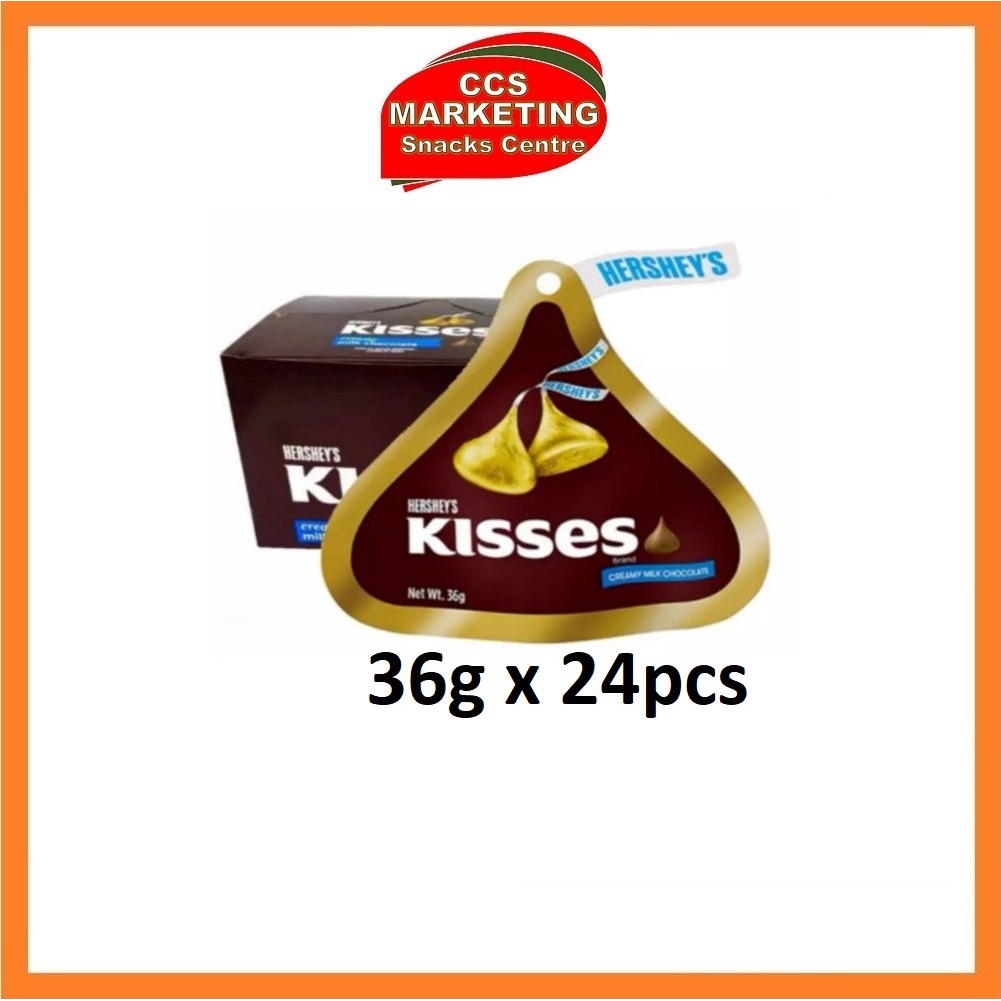 CCS Hershey 's Kisses Creamy Milk Chocolate / Cookies ‘n’ Creme / Creamy Milk Chocolate With ...