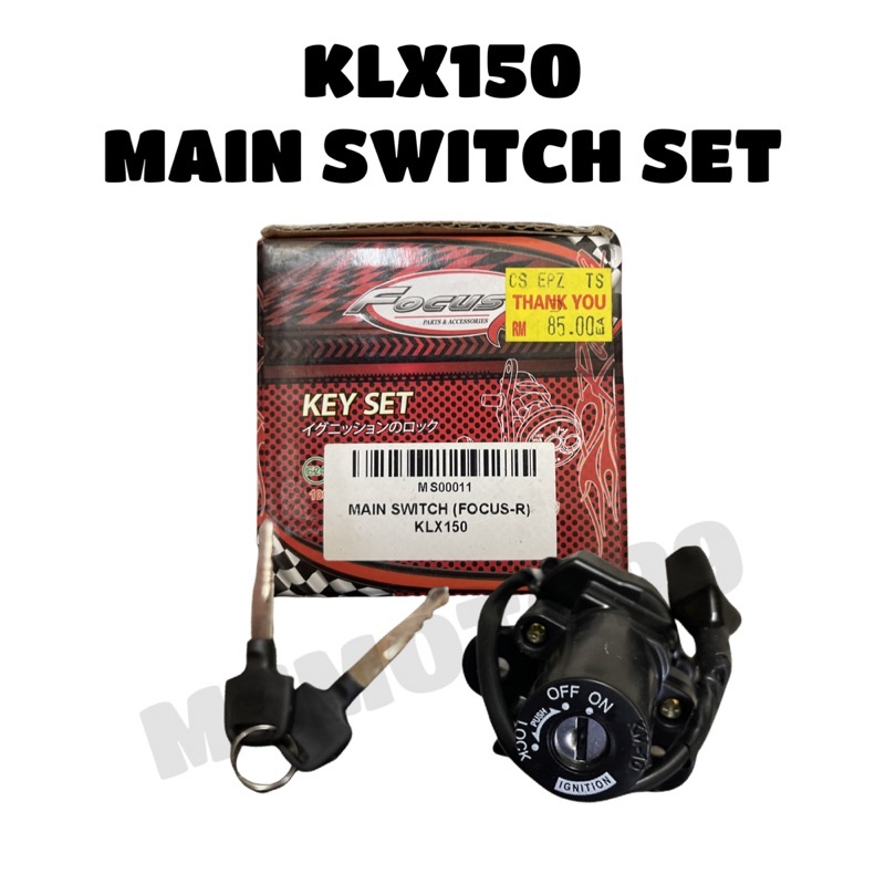 KLX150 MAIN SWITCH SET FOCUS KLX 150 KUNCISET | Shopee Malaysia