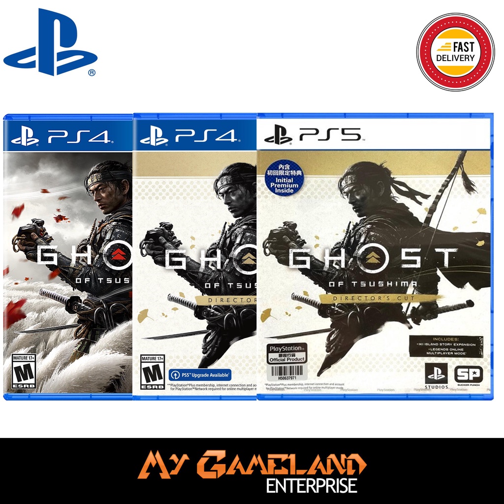 PS4 / PS5 Ghost of Tsushima Director's Cut / Standard Edition (R3/R2 ...