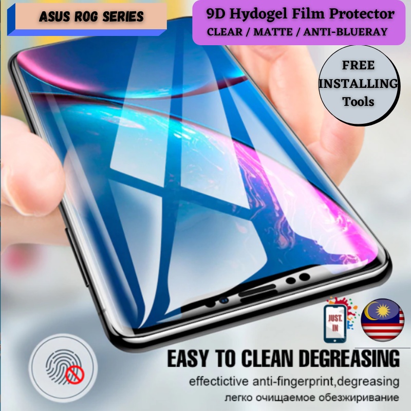 9D Hydrogel ASUS ROG 5 / ROG 3 / ROG 2 CLEAR /MATTE /ANTI-BLUERAY ...