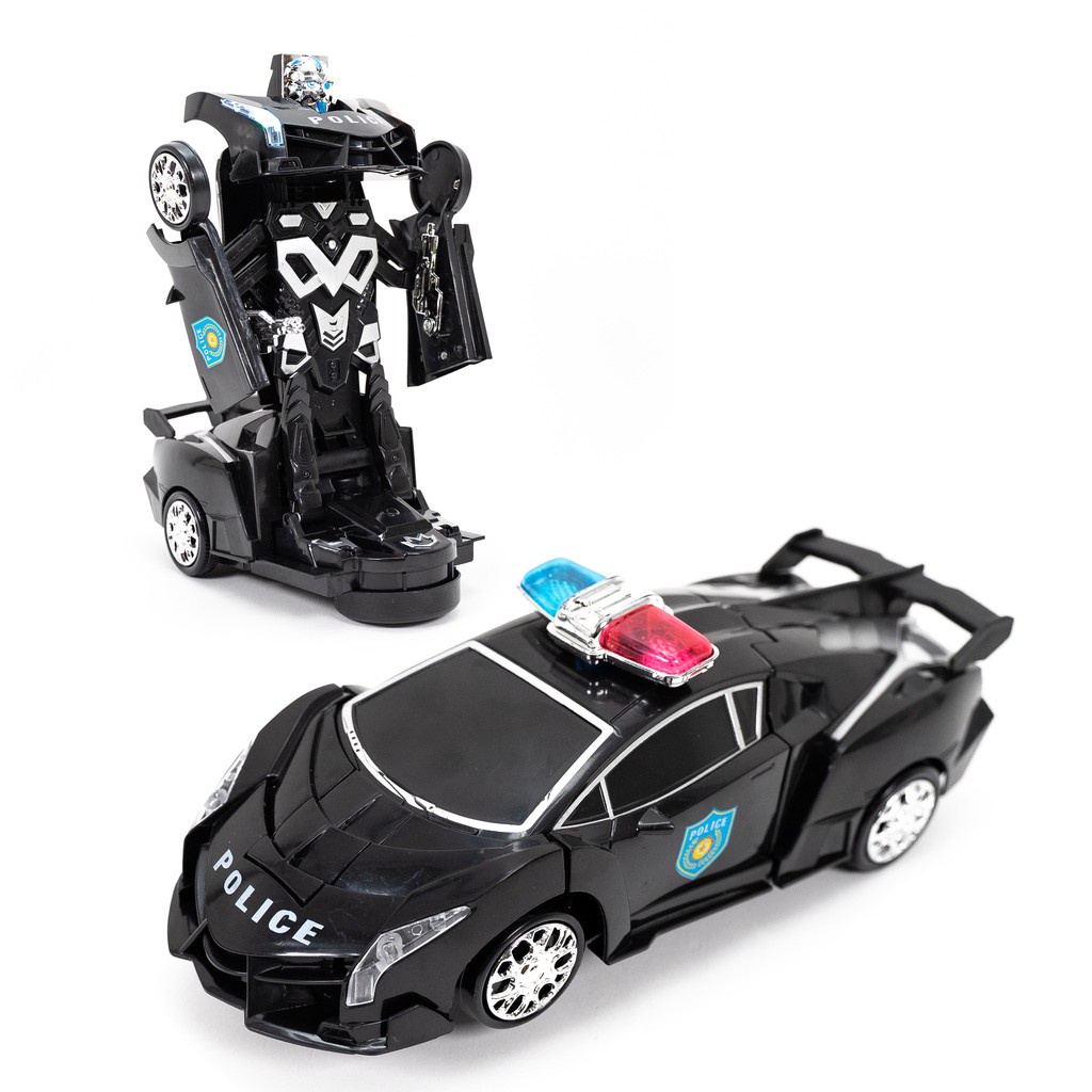 Transformers Robot Toy Car Children Transform Toys Car 2 in 1 Robot Car ...