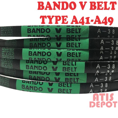 Bando A41 A42 A43 A44 A45 A46 A47 A48 A49 Standard V-Belt 100% ORIGINAL | Shopee Malaysia
