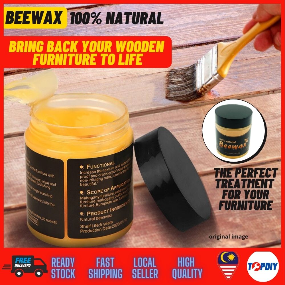 Lilin Lebah Serbaguna Pengilat Perencah Kayu Penjagaan Pembersihan ...