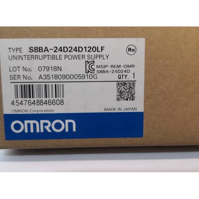 OMRON S8BA-24D24D120LF Uninterruptible Power Supply (UPS) | Shopee Malaysia