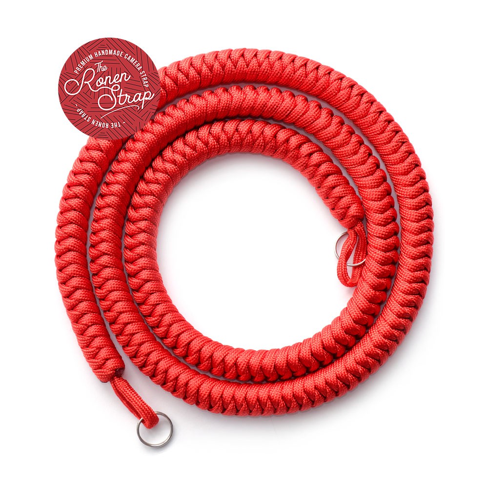 RED ULAR HANDMADE PARACORD NYLON CAMERA NECK STRAP | Shopee Malaysia