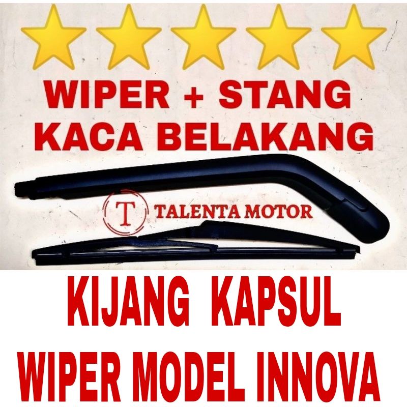 A PAIR OF WIPERS + KIJANG CAPSULE LGX KRISTA REAR WINDSHIELD ARMS ...