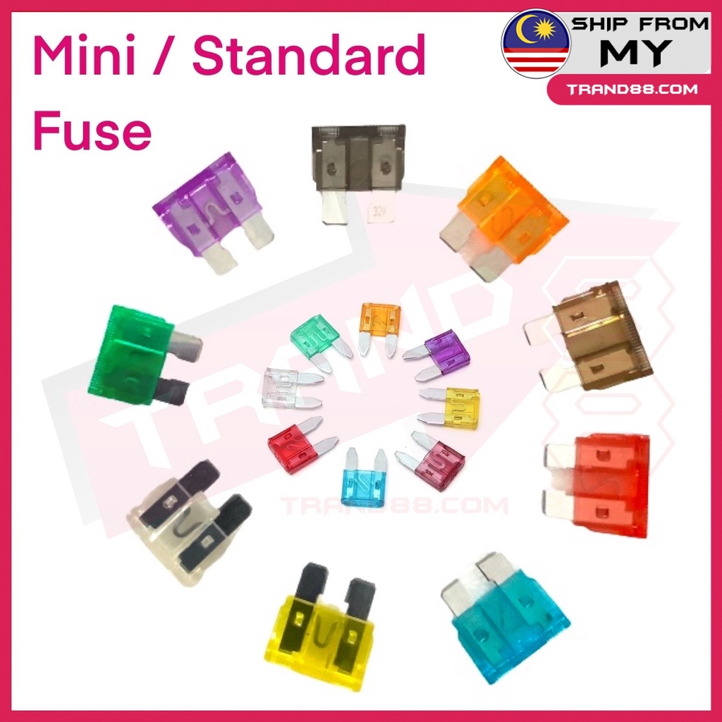 Micro/Mini/Standard Fuse/Fius Motosikal Kereta Lori/Fuse Motorcycle Car ...