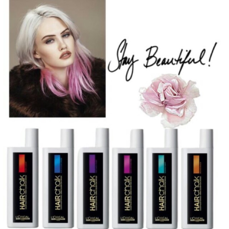 LS Hair Chalk Color Hair Tint Temporary Dye Highlight Color 50ml (Ready ...