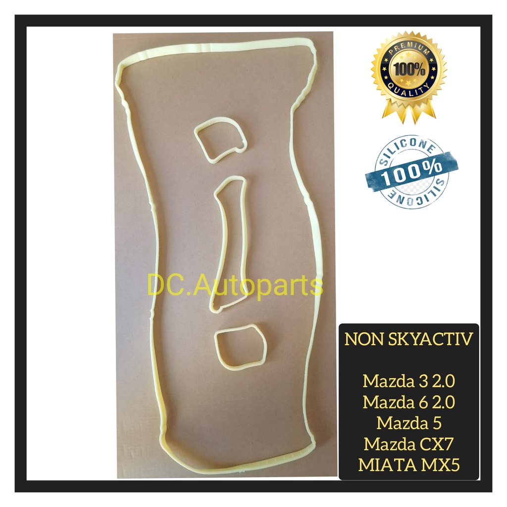 100% SILICONE VALVE COVER GASKET MAZDA 3 5 6 8 2.0 CX7 MIATA MX5 ( NON ...