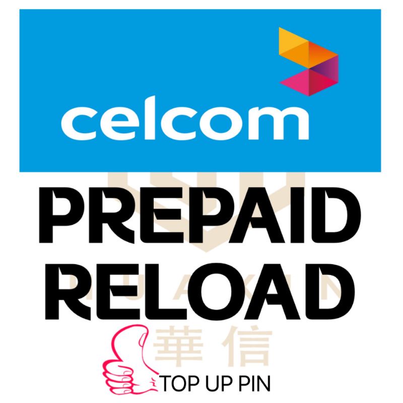 RM100 All Telco Prepaid Topup (Softpin / Nomber Pin) Hotlink Digi ...