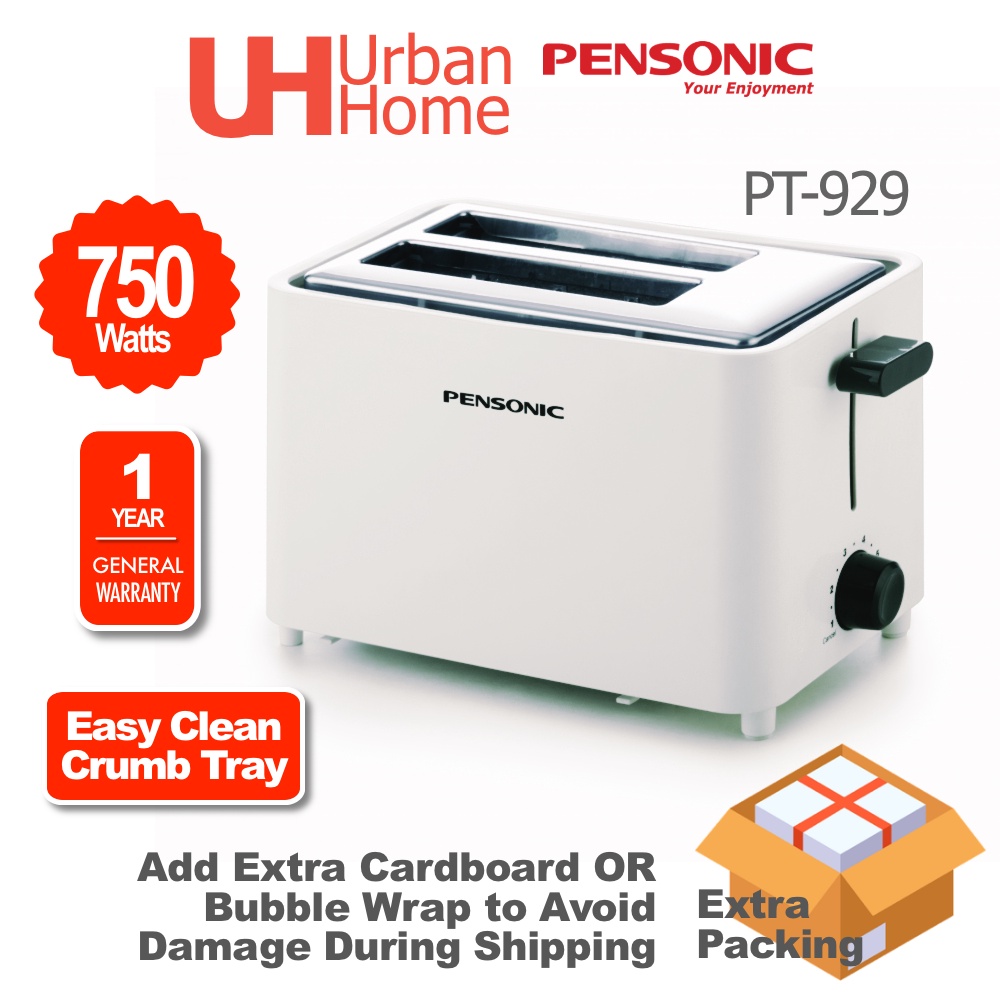 Pensonic 2 Slice Bread Toaster PT-928/PT-929 | Shopee Malaysia