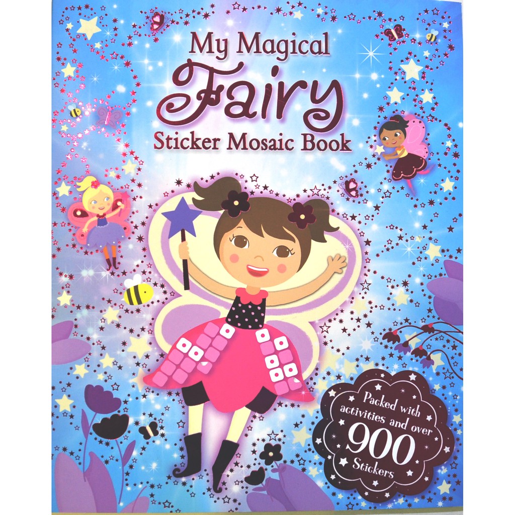 My Magical Fairy Sticker Mosaic Book / Sticker Book | Shopee Malaysia