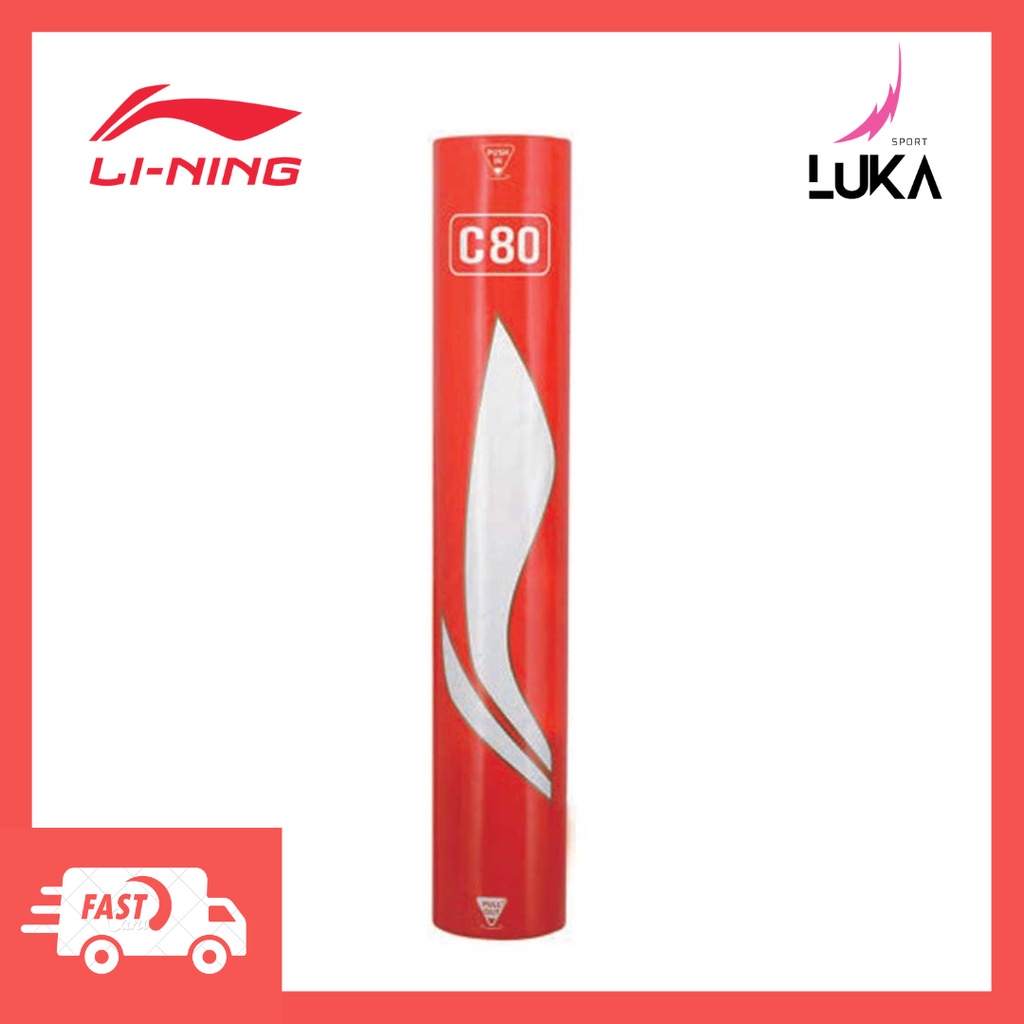 Li-Ning Shuttlecock C80 (Original Li-Ning Malaysia) | Shopee Malaysia