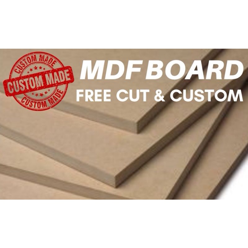 Plywood MDF board / 3mm 6mm 9mm 12mm 15mm 21mm medium density ...