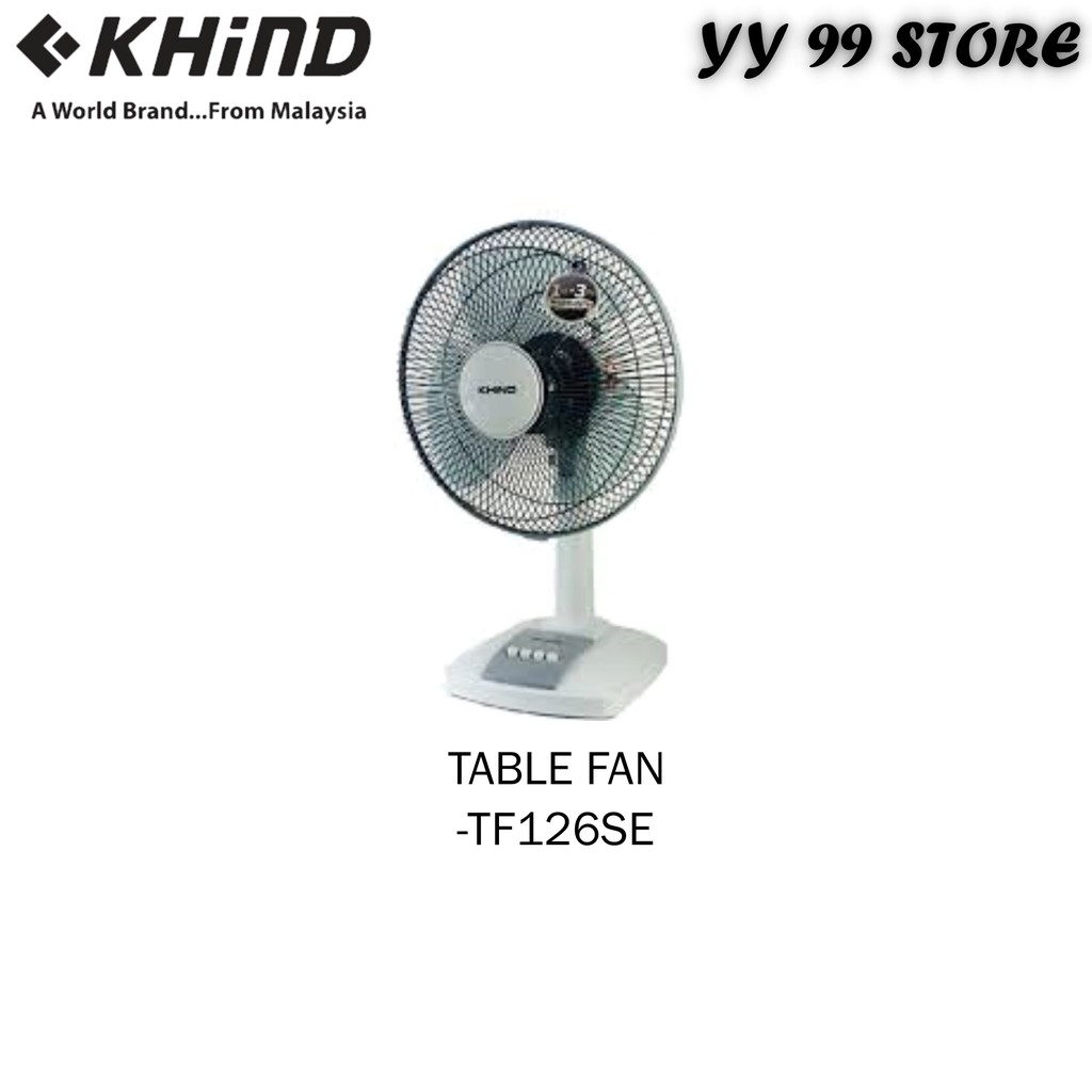Khind Table Fan (12") TF126SE | Shopee Malaysia