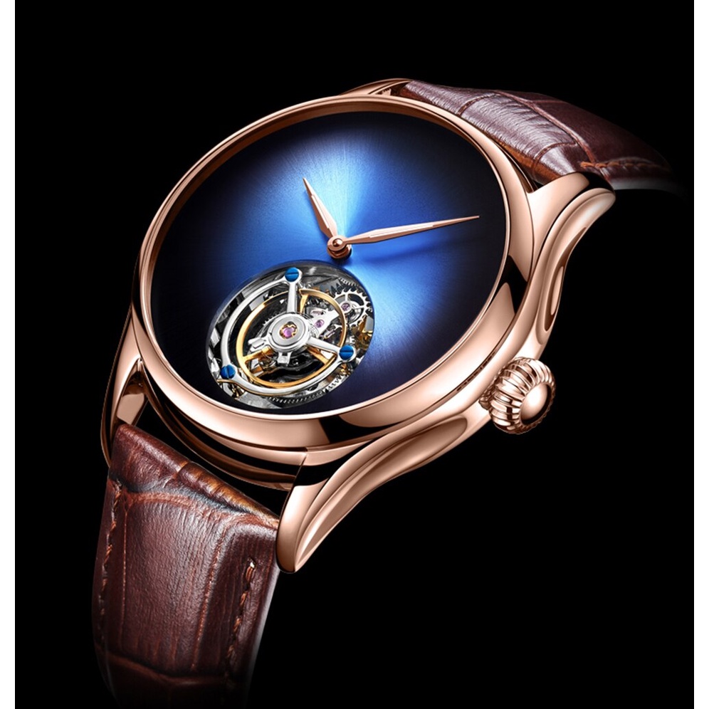 Private Custom Tourbillon Men's Mechanical Flying Tourbillon Watches ...