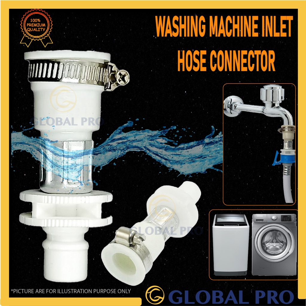 Premium (A) Type Universal Washing Machine Inlet Hose Connector/Hose ...
