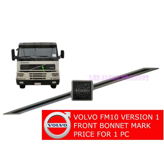 VOLVO FM10 VERSION 1 V1 (3092884) MARK EMBLEM PRICE FOR 1 PC | Shopee ...