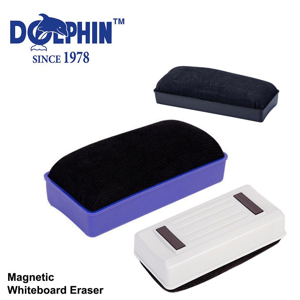 Dolphin (Small/Medium) Magnetic Whiteboard Duster Eraser / Pemadam ...