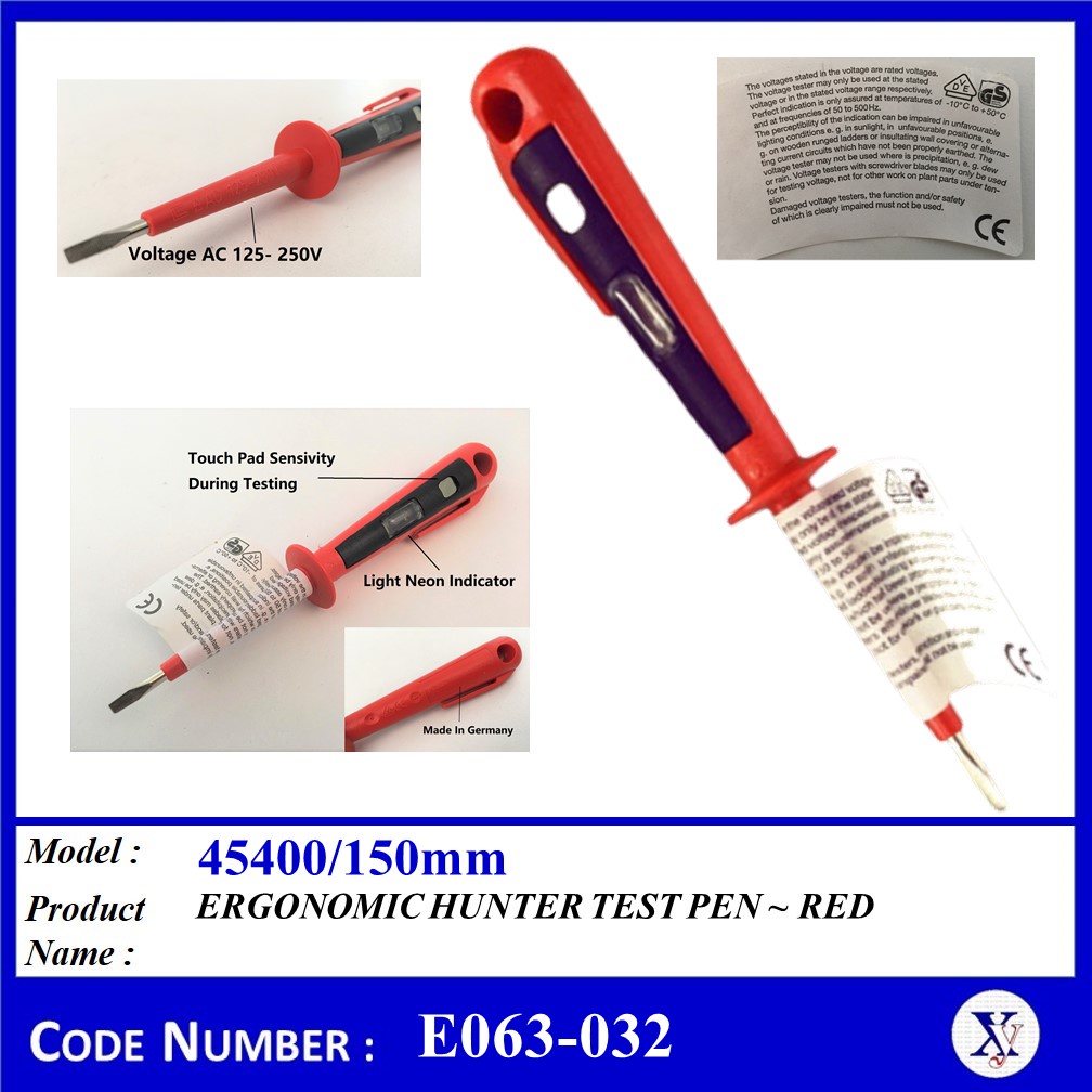 (5pcs) E063-032 45400/150MM E063-035 45900/190mm (GERMANY) EUROTESTER ...