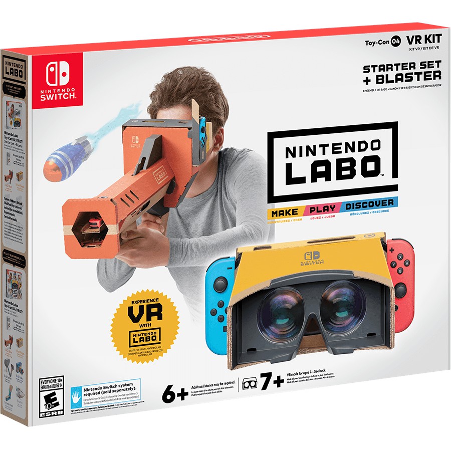 Nintendo Switch Labo VR Kit & ROBOT (READY STOCK) | Shopee Malaysia