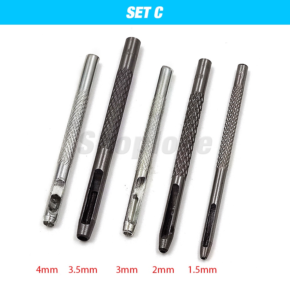 1pc 1.0mm-25mm All Size Pick Hole Punch Leather Hollow Punch High ...