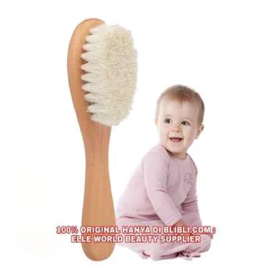 Wooden Baby Hair Brush / Comb /Sikat Baby / Sikat Kanak Kanak lembut ...