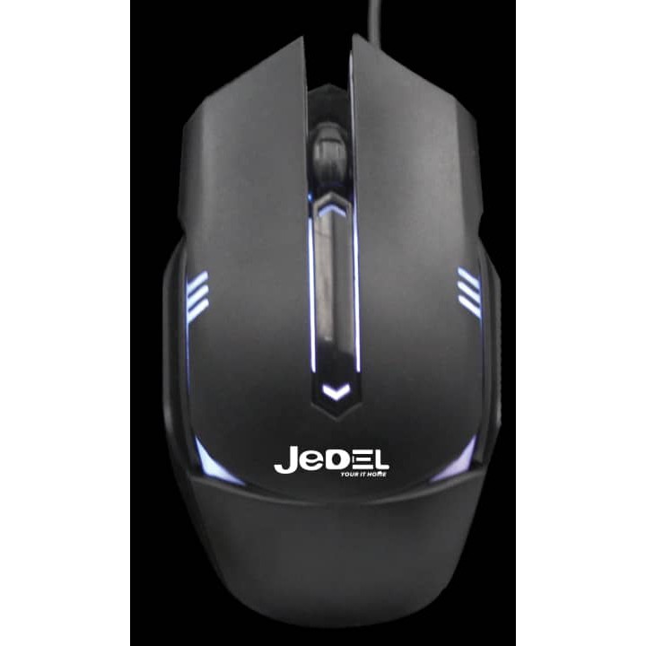 【JEDEL JEDEL CP78 LED RGB Colourful Rainbow USB Optical Wired Gaming ...