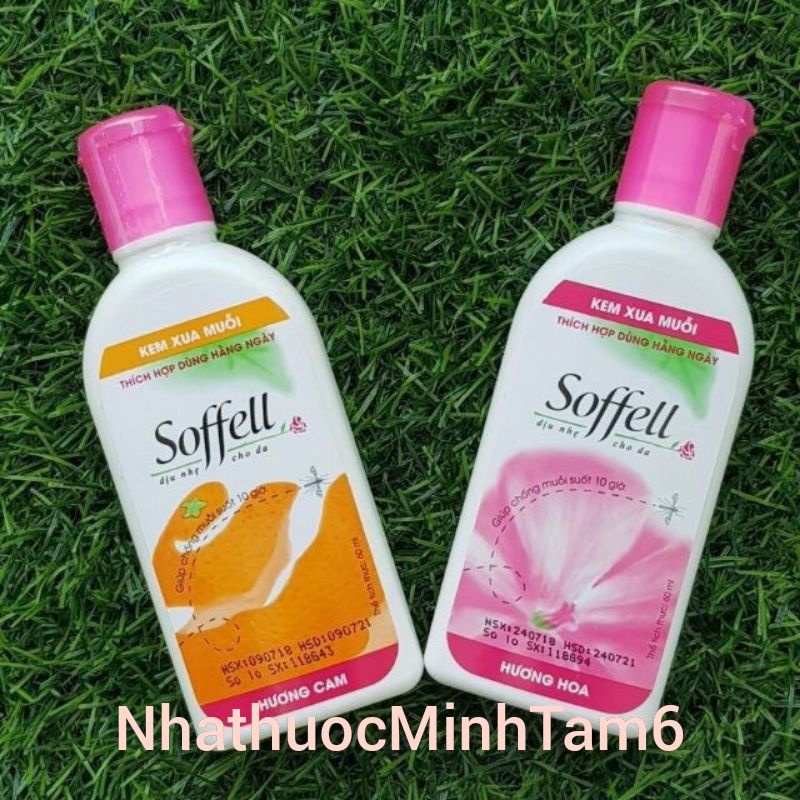 Soffell - gentle mosquito repellent cream for skin - 60ml bottle ...