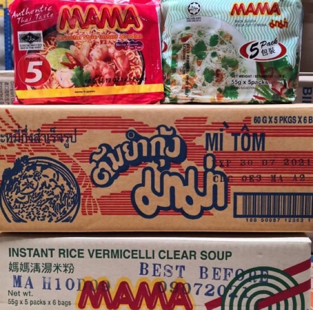 30Pack MAMA Tomyam Mee60g / Bihun Sup Carton 55g | Shopee Malaysia