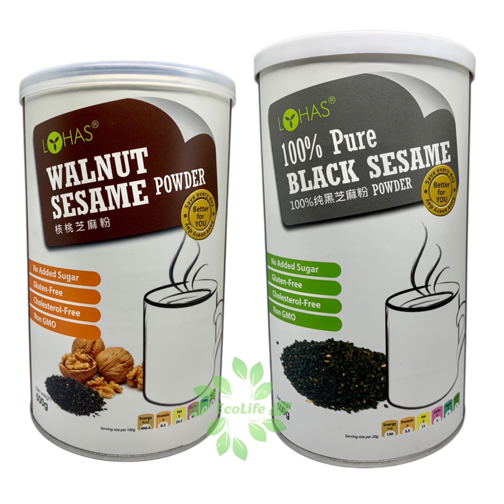 Lohas Black Sesame Powder | Walnut Sesame Powder | Shopee Malaysia