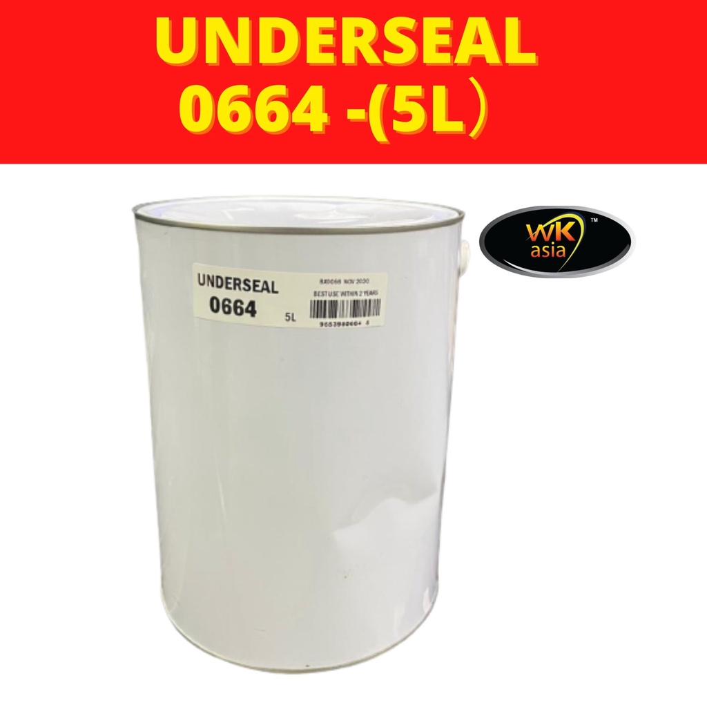 0664 UNDERSEAL ANTI-RUST 5 LITER 汽车车漆防锈黑油膏 5毫升 | Shopee Malaysia