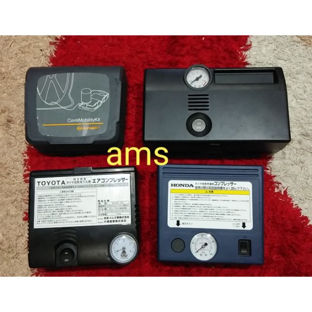 Portable tyre inflator pump original japan emergency pump tayar ...