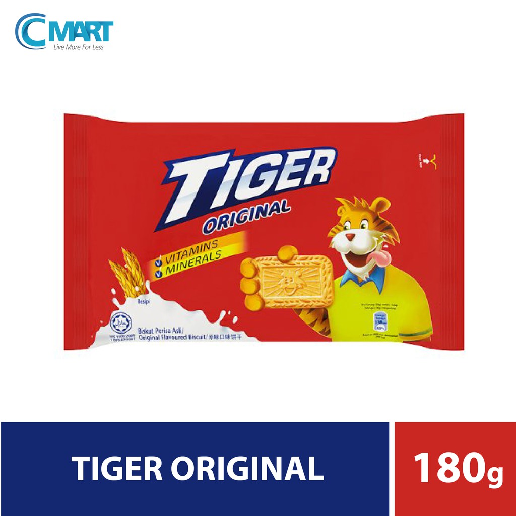 Tiger Biscuit Original 144.4GM | Shopee Malaysia