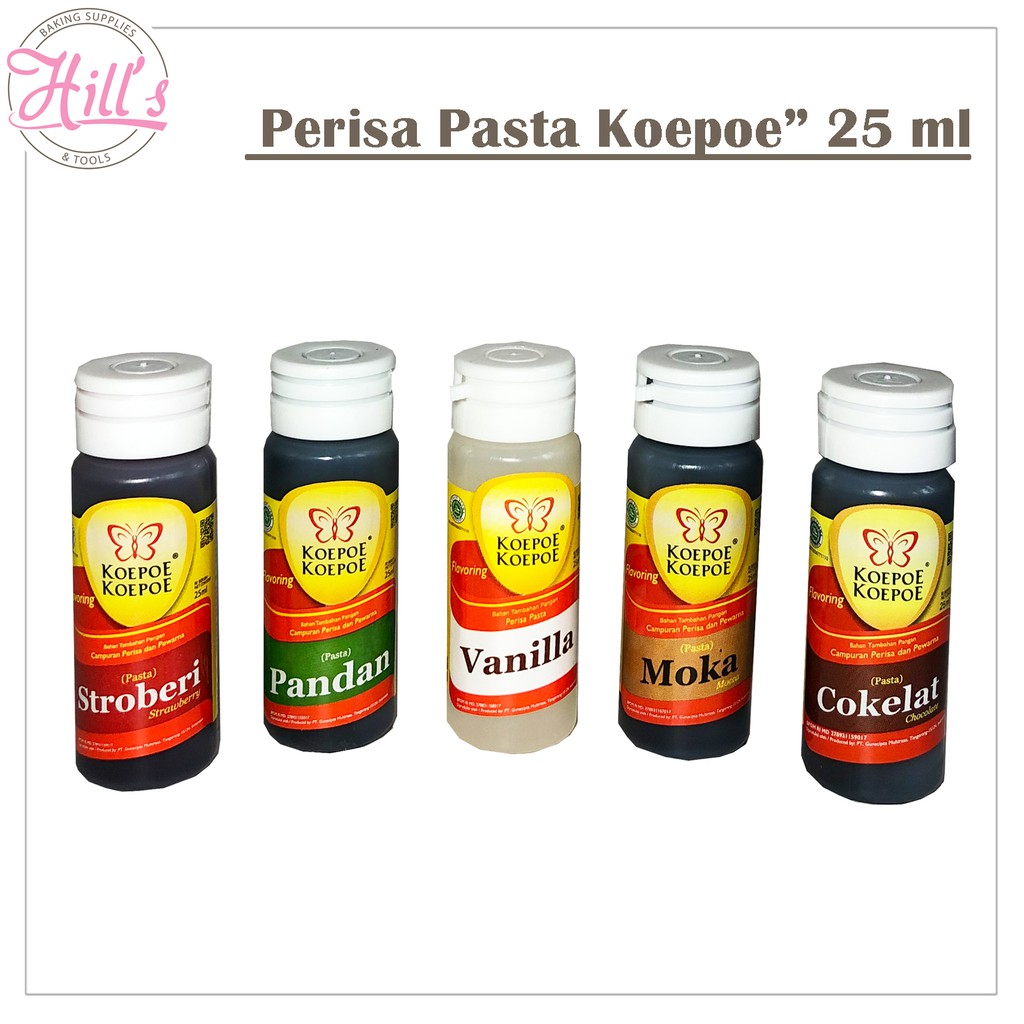 KOEPOE PASTA 25 ml / PERASA FLAVOR ESSENCE LIQUID PANDAN CHOCOLATE MOCA ...