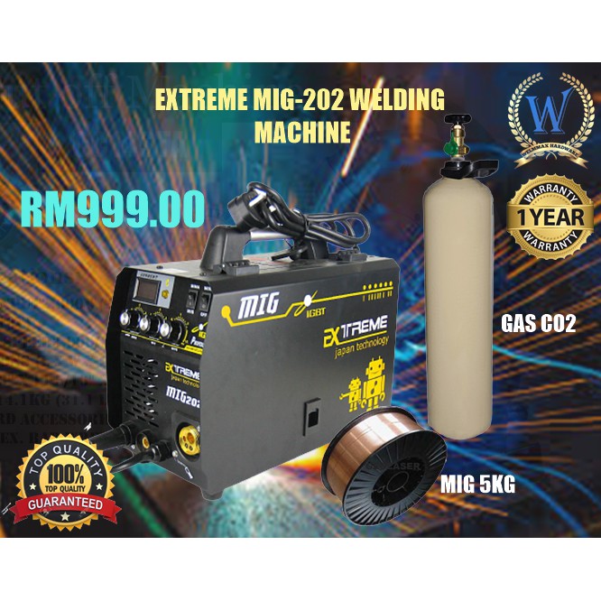 EXTREME MIG-202 WELDING MACHINE | Shopee Malaysia