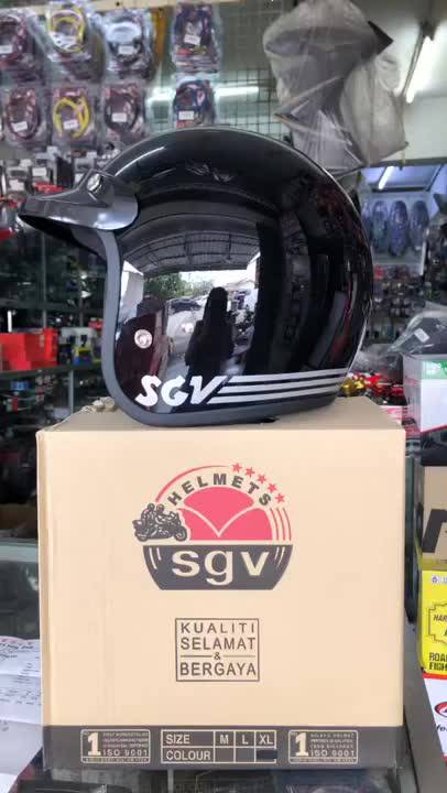 SGV Helmet L XL 100% Original Topi Keledar Motor SGV99 SGV62 SGV 99 62 ...
